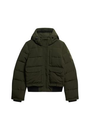 Superdry Damen Everest Bomberjacke Surplus Goods Olivgr&uuml;n 38