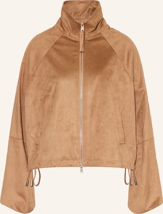 Beaumont Amsterdam Beaumont Blouson Eris In Lederoptik braun