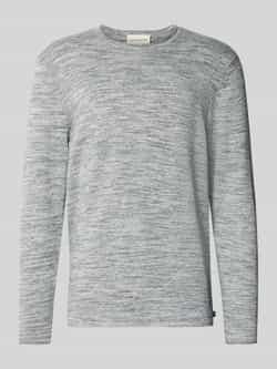 Tom Tailor Regular Fit Strickpullover aus Baumwoll-Mix Modell Space dye