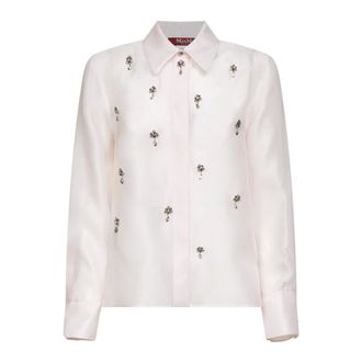 Max Mara Femme, Blouses et Chemises, Rose, Taille: 38 FR Eagi Shirt