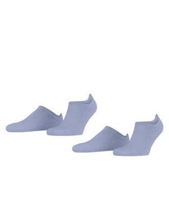 Esprit Damen Sneakersocken Active Basic 2-Pack W SN Baumwolle kurz einfarbig 2 Paar, Mehrfarbig (Sortiment 0050), 35-38