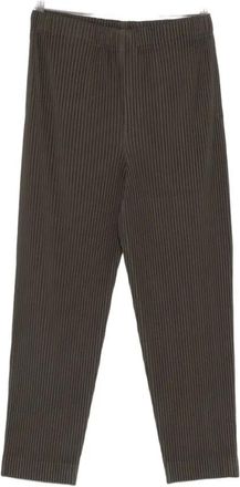 Issey Miyake Homme, Pantalons, Vert, Taille: L Pantalone