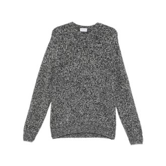 Scaglione Rundhals-Pullover - - Knitwear - Herren - Grau - 2XL