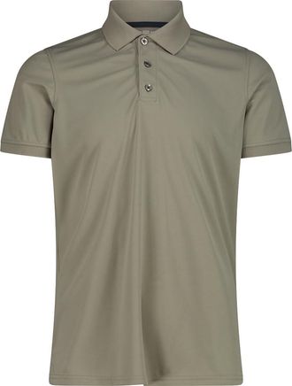 F.lli Campagnolo Herren Polo Tecnica Tinta Unita Poloshirt, Sage, 50