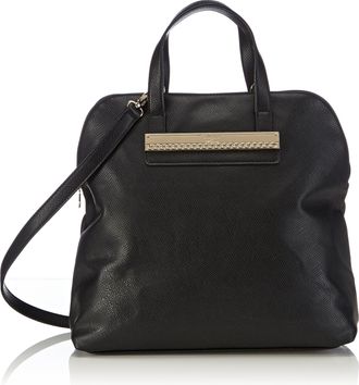 Blugirl Two Handles Bag 437008/CM4370 Damen Henkeltaschen 33x32x15 cm (B x H x T), Schwarz (Black)