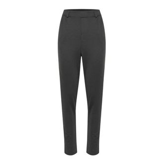 Kaffe Schwarze Auster Slim Fit Hose - - Trousers - Damen - Schwarzk - XS