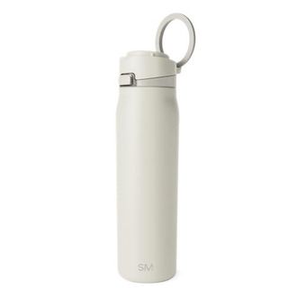 Simple Modern Gourde Simple Modern Mesa Loop avec paille | Bouteilles isothermes en acier inoxydable compatibles avec les porte-gobelets pour les voyages, le sport 