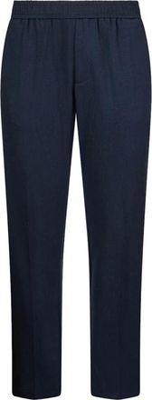 Liu Jo Homme, Pantalons, Bleu, Taille: L Seersucker Joggers
