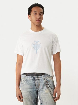 Versace Jeans Couture T-Shirt 80GAHT14 CJ00T Wei&szlig; Regular Fit