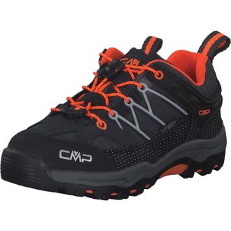 F.lli Campagnolo Rigel Low Trekking Wp Walking Shoe, Antracite-Flash Orange, 41 EU, 3Q54554J
