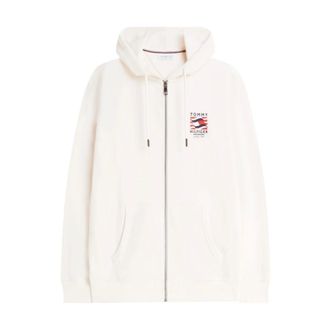 Tommy Hilfiger Herren, Sweatshirts & Hoodies, Wei&szlig;, MGr&ouml;&szlig;e