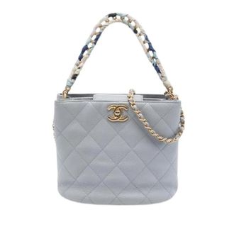 Chanel Pre-owned Quilted Bucket Bag - - Pre-owned - Damen - Grau - ONE SIZE