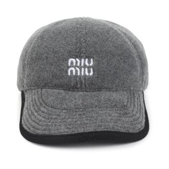Miu Miu Six-Panel Cap - - Accessories - Damen - Grau - S