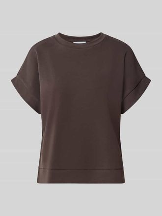 Rich & Royal Sweatshirt aus Micromodal-Mix mit Rundhalsausschnitt