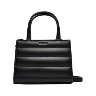 Calvin Klein Femme, Sacs, Noir, Taille: ONE Size Sac &agrave; bandouli&egrave;re mini matelass&eacute; noir