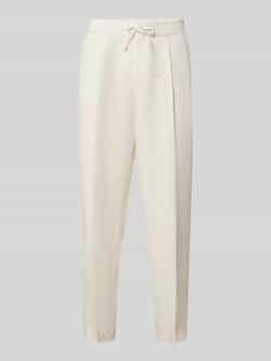 HUGO BOSS Schmale Hose aus Lyocell-Leinen-Mix Modell C-PhilC