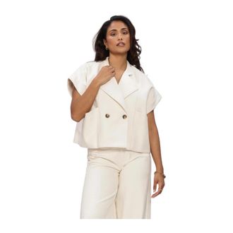 Ruby Tuesday Paco Gilet - - Jackets - Damen - Beige - L