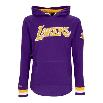 Mitchell & Ness NBA Legendary Slub Hoodie Lila - - Sweatshirts & Hoodies - Herren - Lila - XL