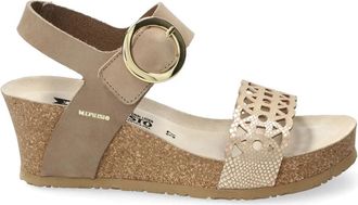 Mephisto Keilsandalette - - Shoes - Damen - Beige - 40 EU