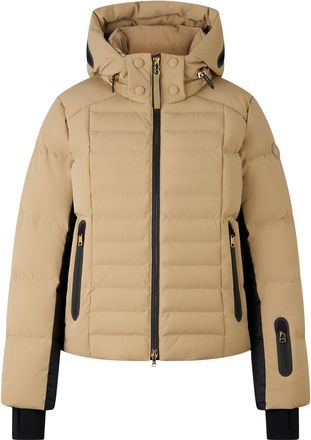 Bogner Ski-Daunenjacke Bond für Damen - Beige/Schwarz - 46