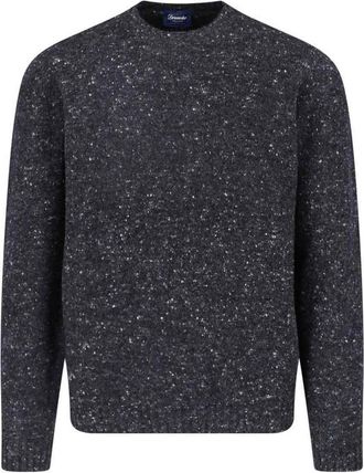 Drumohr Pull Col Rond - Gris