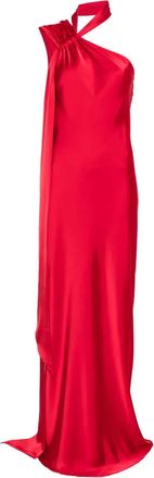 Atu Body Couture robe longue &agrave; une &eacute;paule - Rouge
