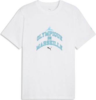 Puma Olympique de Marseille FtblCulture T-Shirt Herren, Accessoires, Wei&Atilde;Y, XXL