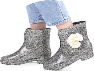 Generic Bottes caoutchouc pour homme et femme Chaussures travail en plein air jardin Confortable Antid&eacute;rapant Compris la Semelle int&eacute;rieure S&eacute;chage ultra-rapi