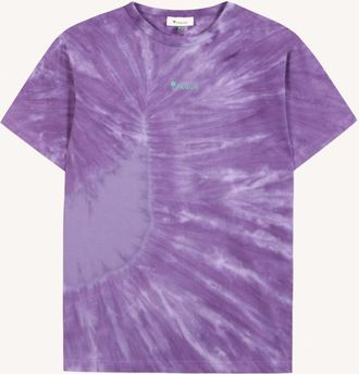 Faguo T-shirt tye and dye violet - LUGNY