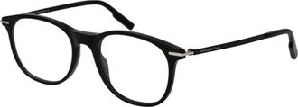 Ermenegildo Zegna Vollrand schwarze Brille