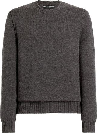 Dolce & Gabbana Herren, Strickwaren, Grau, LGr&ouml;&szlig;e