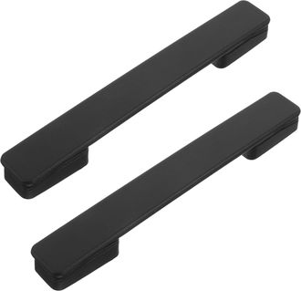 IFUNDOM Koffergriff Ersatz 2 St&uuml;ck Schwarzer Kunststoffgriff Gep&auml;ckgriff Ergonomisch Leichtes Zubeh&ouml;r f&uuml;r Reisekoffer Reparatur