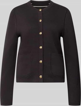 Tommy Hilfiger Regular Fit Strickjacke aus Baumwoll-Mix