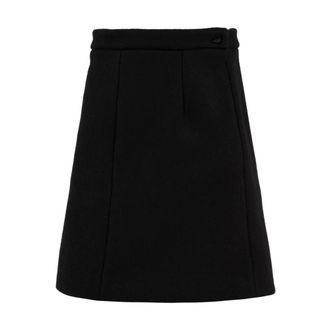 Douuod Orvieto Skirt - - Skirts - Damen - Schwarzk - S
