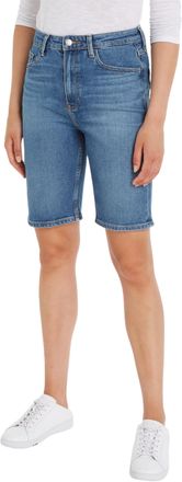 Tommy Hilfiger Damen Jeans Shorts Denim Slim High Waist, Blau (Mel), 26W