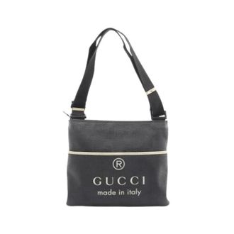 Gucci unisex, Pre-owned, Gris, Taille: ONE Size Sac bandouli&egrave;re vintage Pre-owned