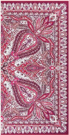 Roeckl Seidentuch Flourishing Paisley pink