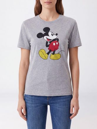 Liu Jo T-shirt en coton avec imprim&eacute; Disney contrastant