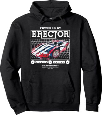 Meccano Powered by Erector 25-in-1 Supercar Modellauto Retro Pullover Hoodie