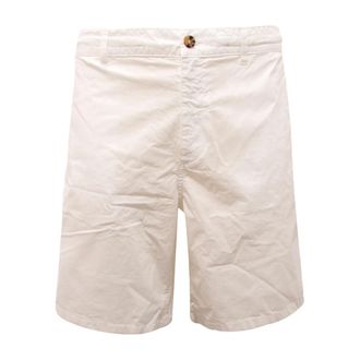 MC2 Saint Barth Ischia Baumwoll-Bermudashorts - - Shorts - Herren - Wei&szlig; - 2XL