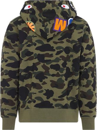 A Bathing Ape 1st Camo Shark Full Zip Hoodie