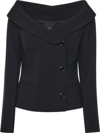 Pinko Pinko, Damen, Jacken, Schwarzk, 3XSGr&ouml;&szlig;e