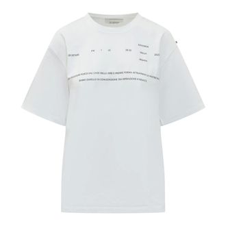 Sportmax Femme, Tops, Blanc, Taille: 40 FR T-shirt Essentiel