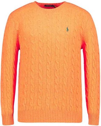 Polo Ralph Lauren Herren Pullover orange meliert