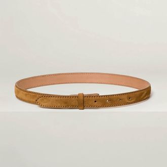 Reptiles House Vauren - Wildlederg&uuml;rtel - Tabak