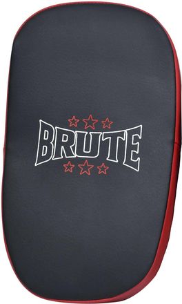 Brute Box-Pratzen - Ultimativer Schutz und verbesserte Technik beim Kampftraining - Material: Synthetic PU - Farbe: Schwarz/Rot - GR: 20x34 cm