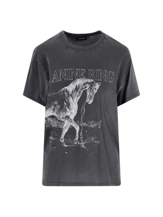 Anine Bing Lili Horse T-Shirt