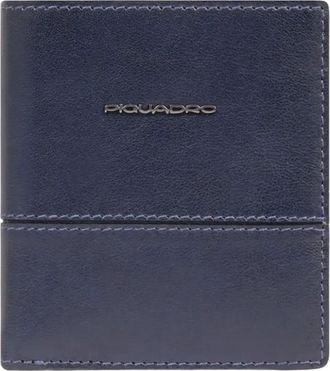 Piquadro Homme, Accessoires, Bleu, Taille: ONE Size Porte-cartes compact