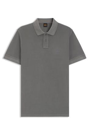 BOSS Hommes Prime Polo en piqu&eacute; de Coton avec Logo imprim&eacute;