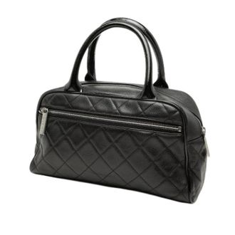 Chanel Pre-owned Quilted Caviar Leather Top-Zip Handbag - - Pre-owned - Damen - Schwarzk - ONE SIZE
